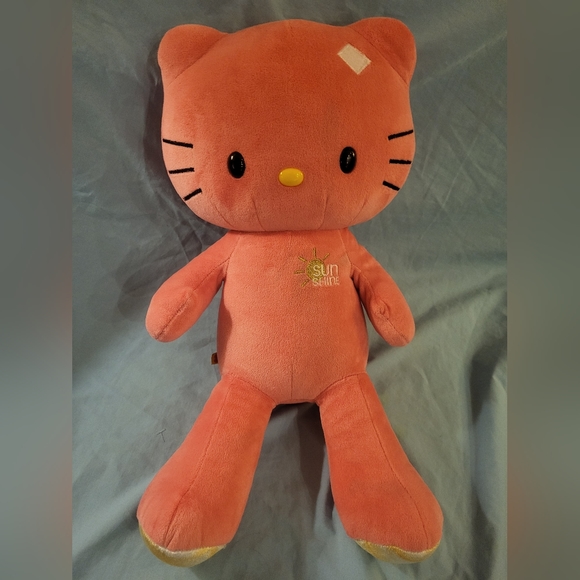 Toys | Build A Bear Hello Kitty Pink Sunshine Coral Pink 213 Plush ...